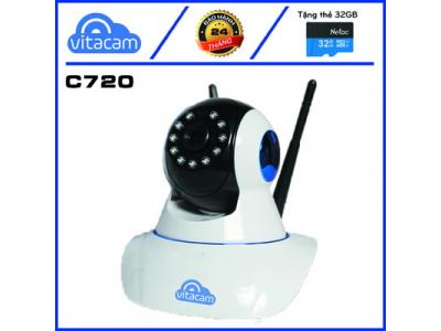 VITACAM C720 - HD 720P - Camera Wifi Đa Chức Năng